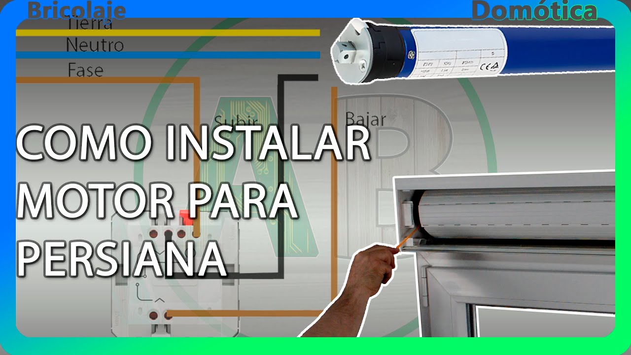 Guía Completa del Motor Tubular para Persianas y su Instalación ...
